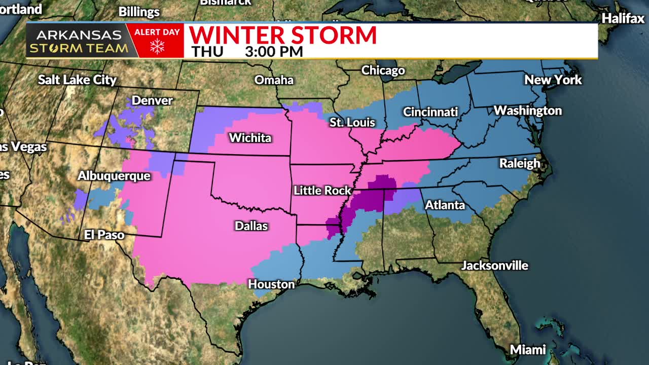 Winter storm warning