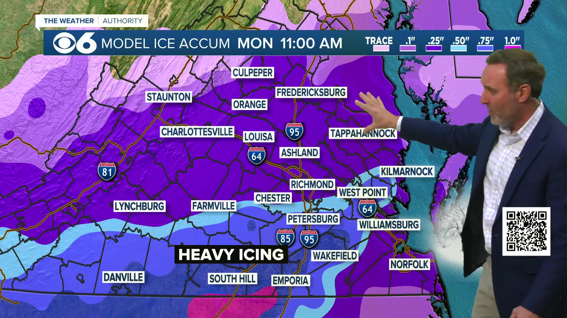 Winter storm update: When snow will change to mix then freezing rain in ...