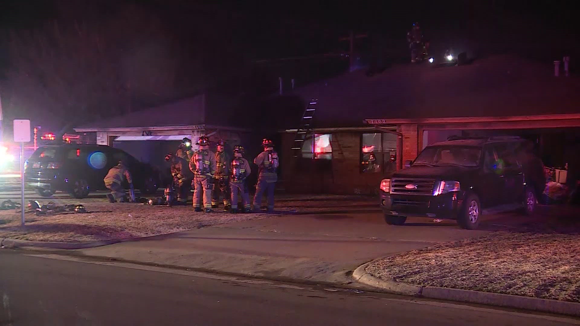 Oklahoma City firefighters respond to two fires, one person hospitalized