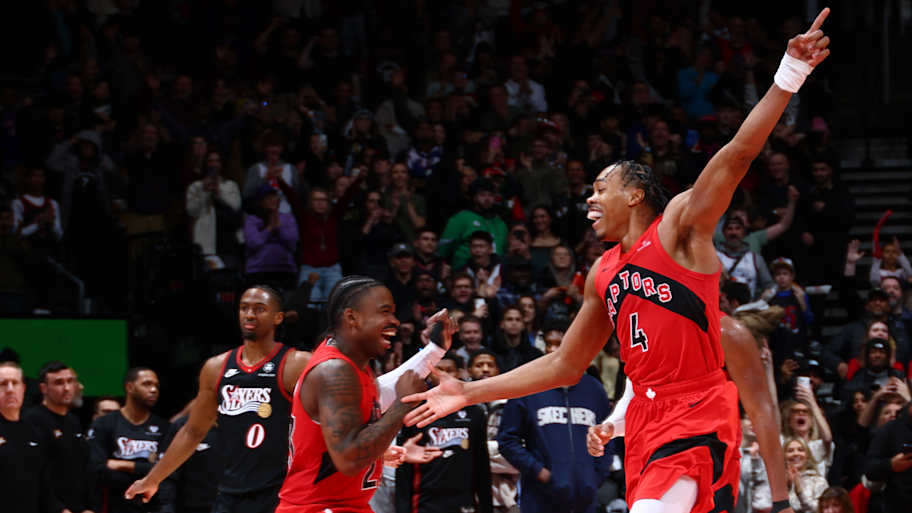 Six impactful figures defining the Raptors' first half of the season