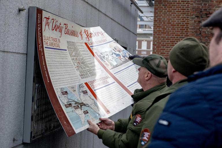 Slavery exhibits at the President’s House memorial in Philly have been ...