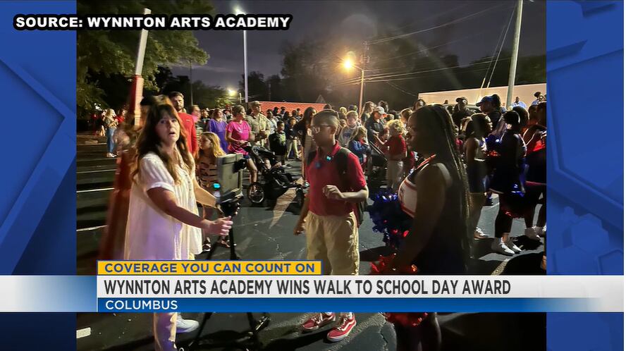 Wynnton Arts Academy receives International Walk to School Day Champion ...