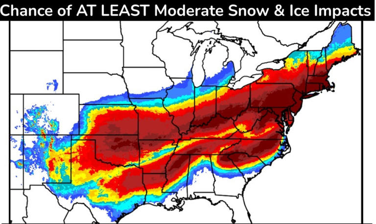 More than half of US facing winter storm. See the latest maps