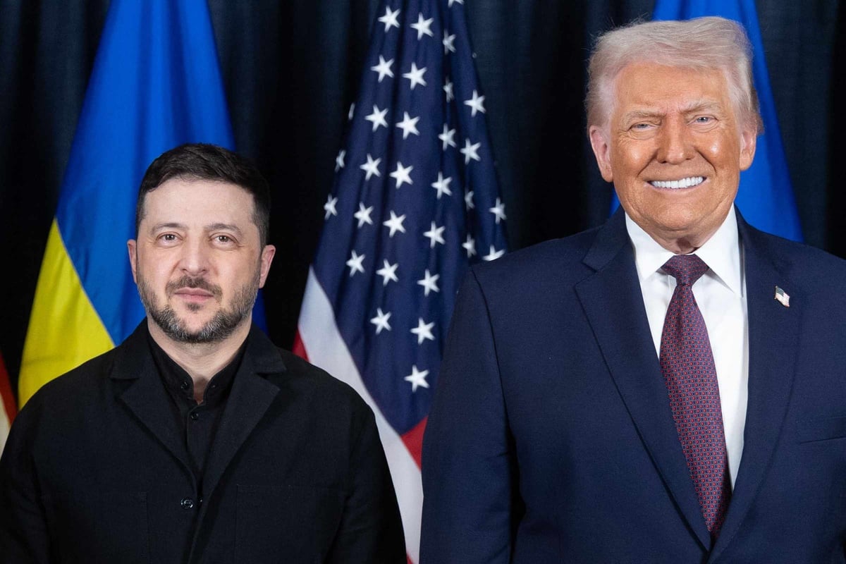 Zelensky blasts EU, says US "security guarantees" are ready after Trump ...