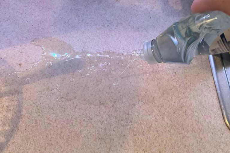 My brilliant trick for an almost empty dish soap bottle