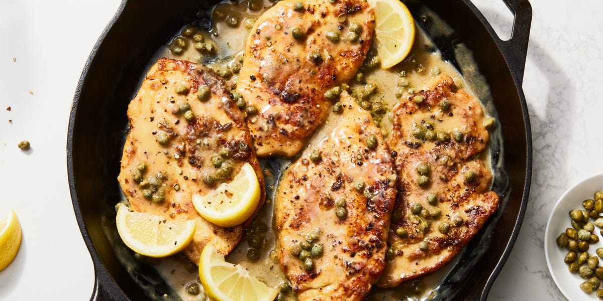 Chicken piccata is my most impressive dish & only takes 30 minutes