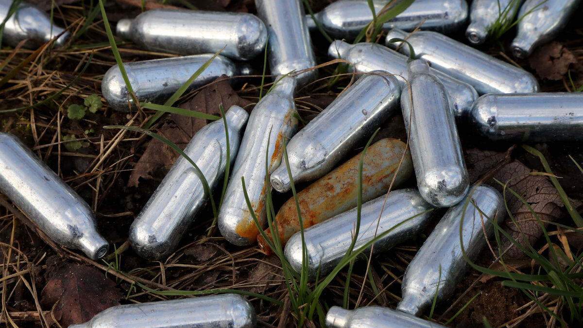 Waste company collecting 3,000 used 'fast gas' canisters a week, drugs ...