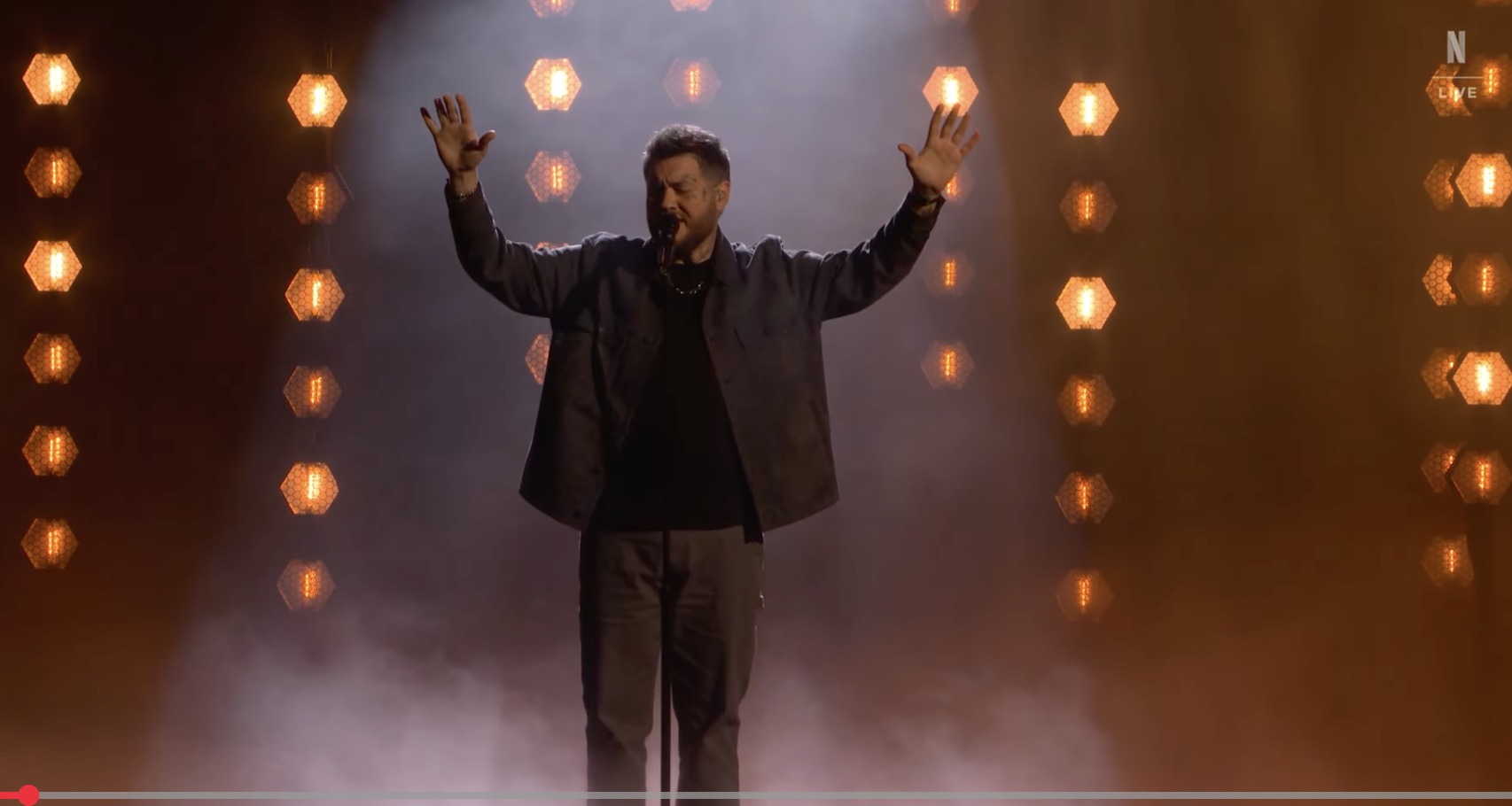 Jelly Roll breaks down, shares gospel message live on Netflix’s ‘Star ...