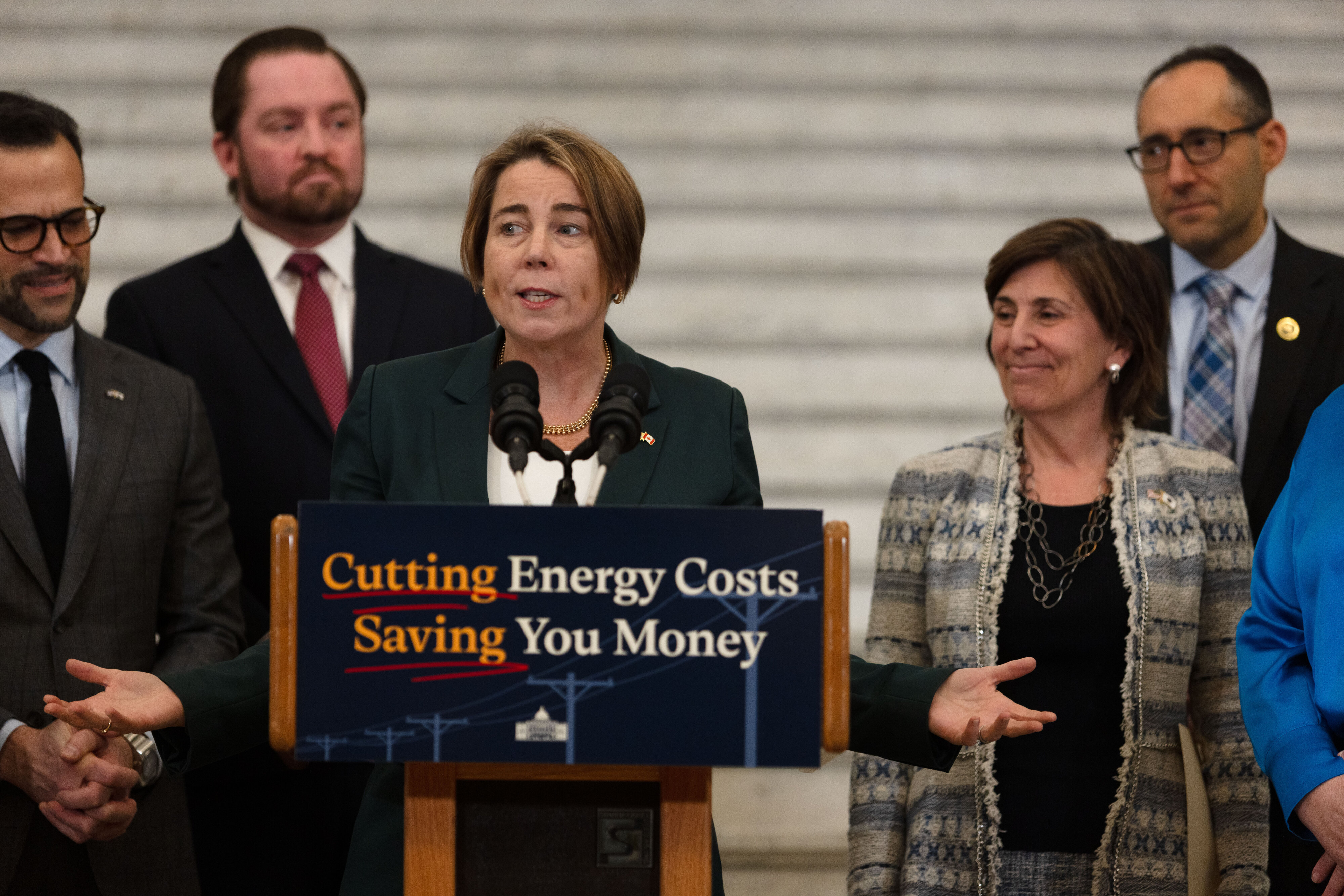 Healey promises temporary reduction in utility bills ahead of speech