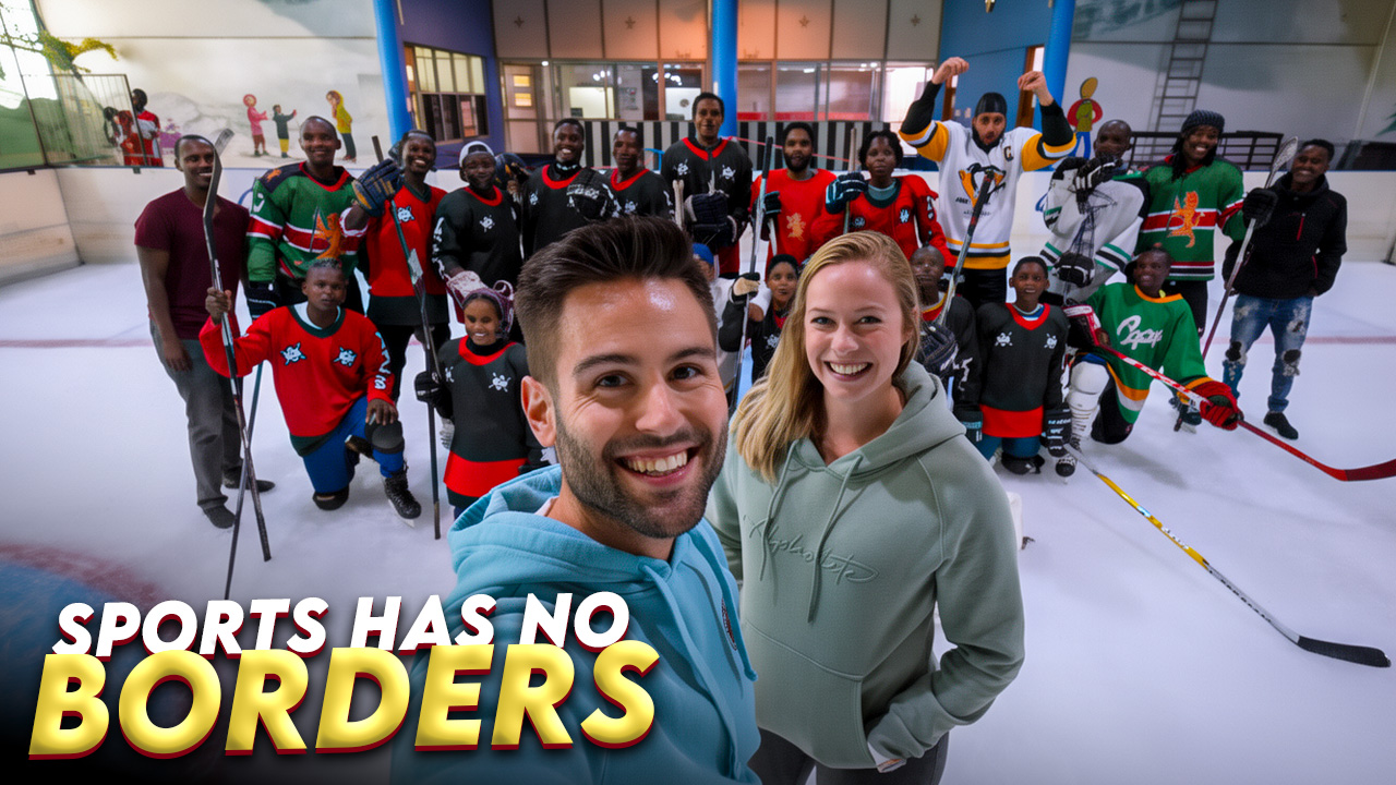 A cultural exchange on ice: Kenyans vs Canadian hockey skills