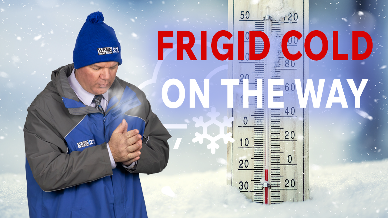 Update on frigid cold air and a winter storm