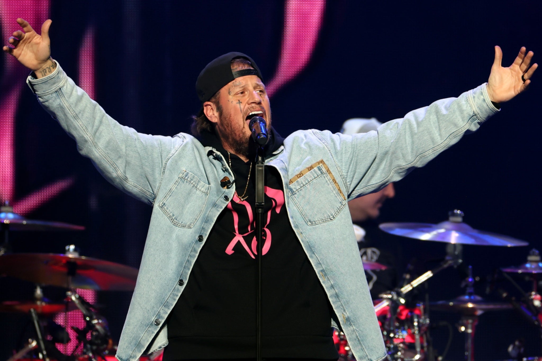 Jelly Roll slammed for joining Kid Rock’s country music festival