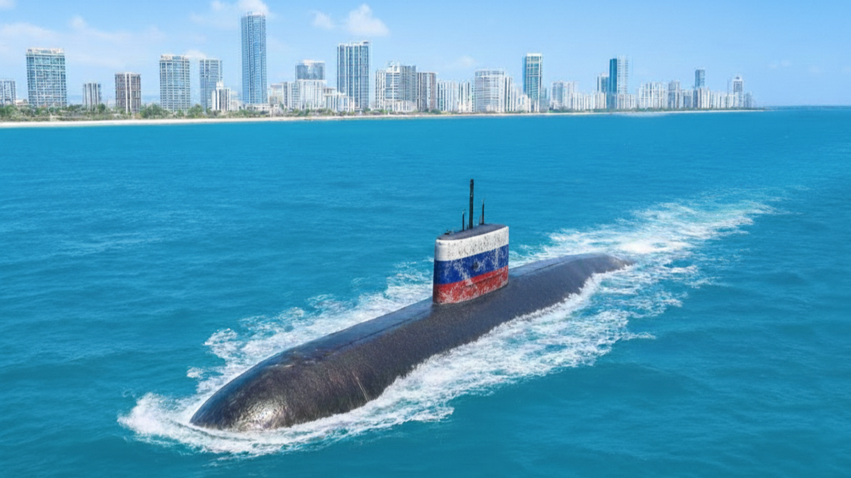 How a Russian spy sub was spotted near Florida