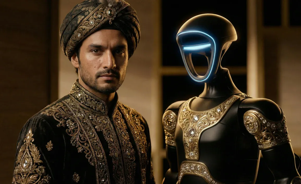 Caviar launches luxury humanoid robot dressed in gold