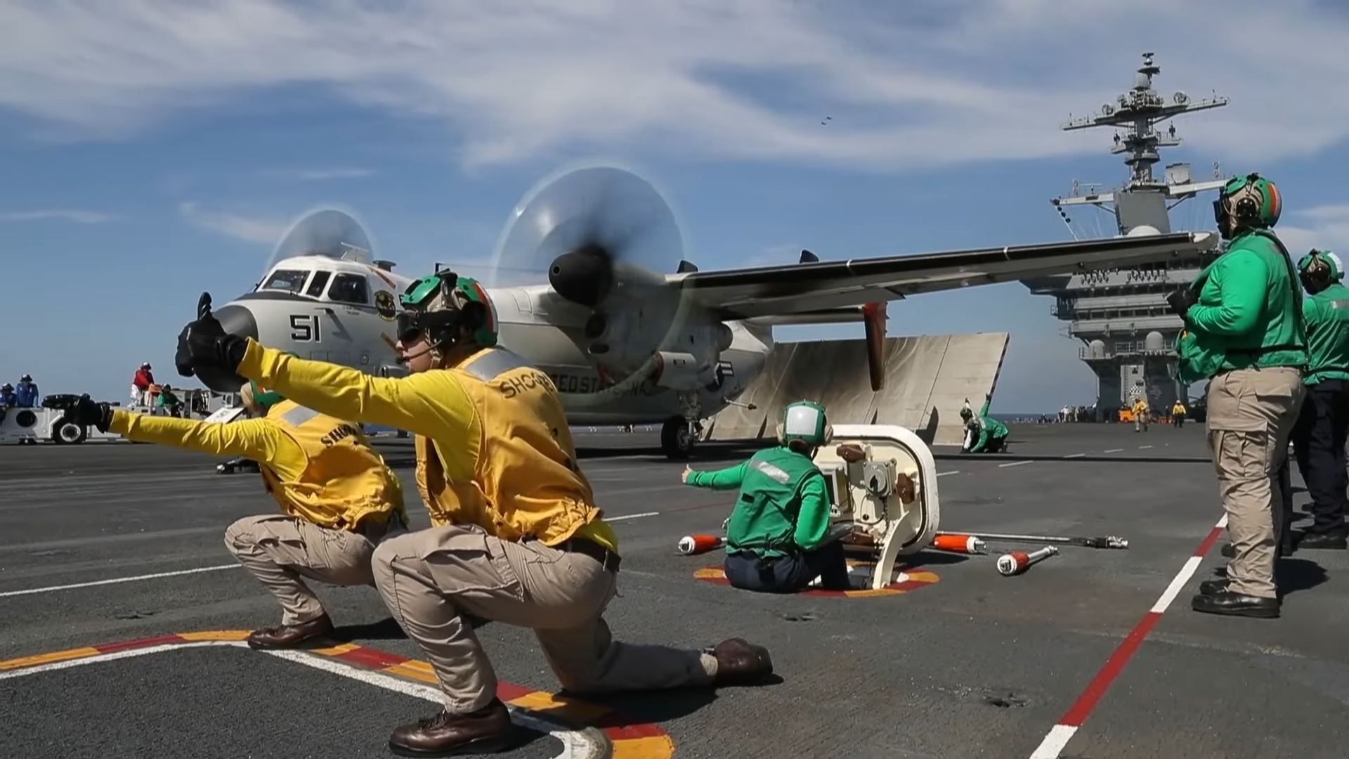Is this the most dangerous job in the Navy?