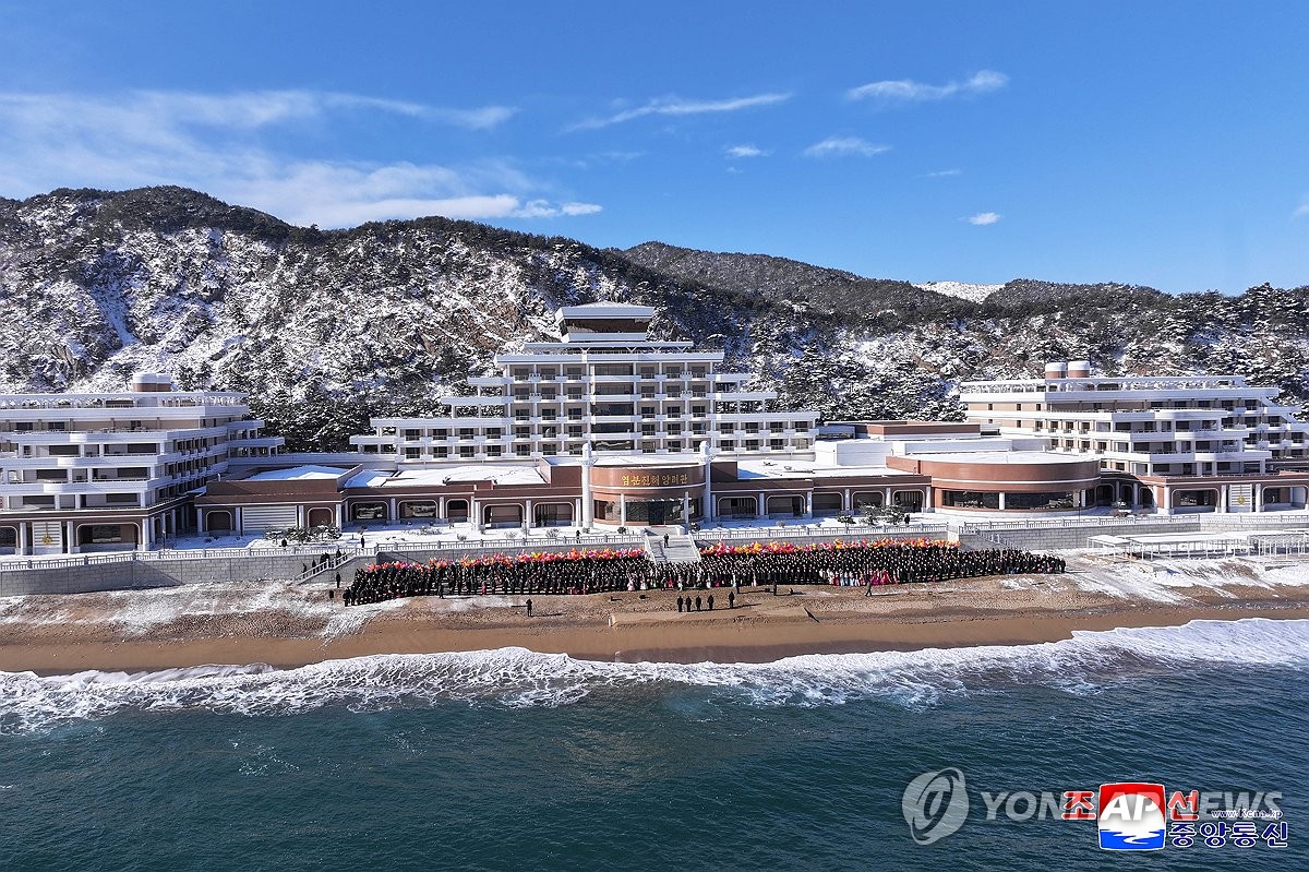 N Korea completes building another tourist area on east coast
