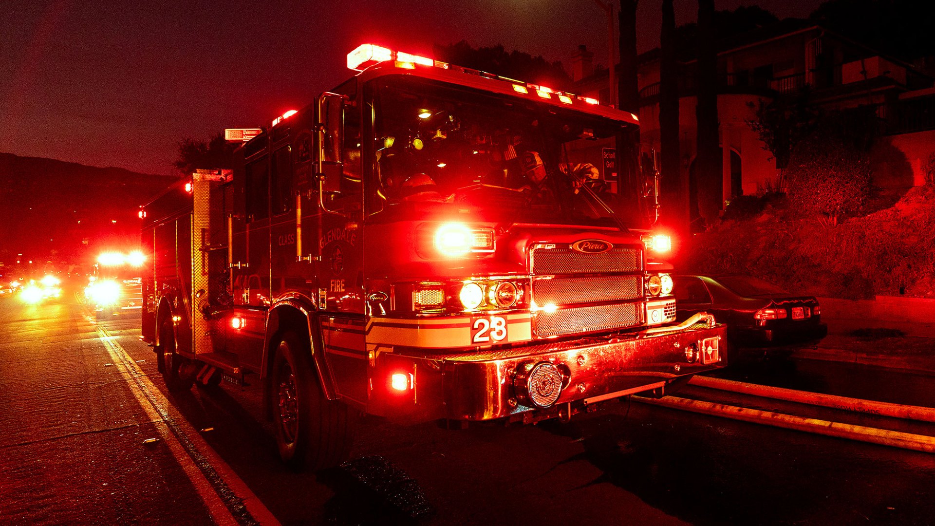 California firefighter detained after wife was found dead in their home