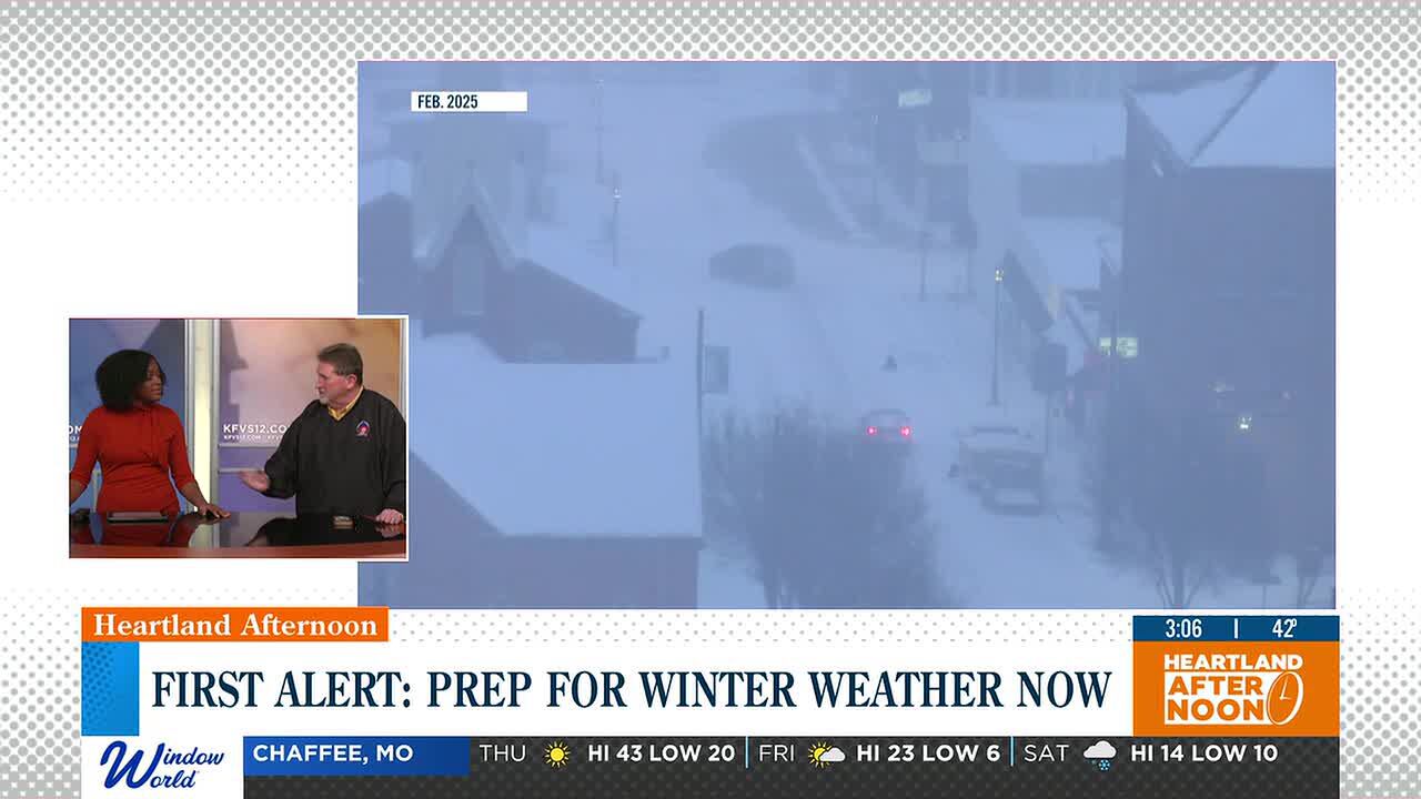 Build a winter weather checklist with a Heartland EMA official