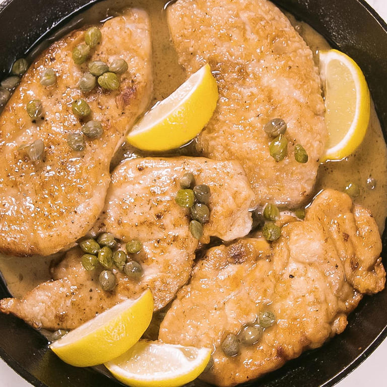 Chicken piccata is my most impressive dish & only takes 30 minutes