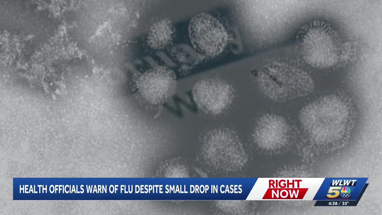Ohio health officials warn of flu despite small drop in statewide cases