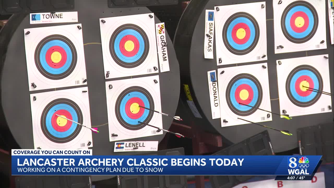 Lancaster Archery Classic prepares for potential snow disruptions