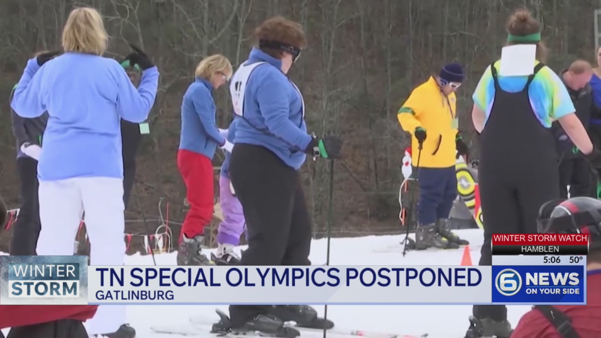 Impending winter storm postpones Special Olympics games in Gatlinburg