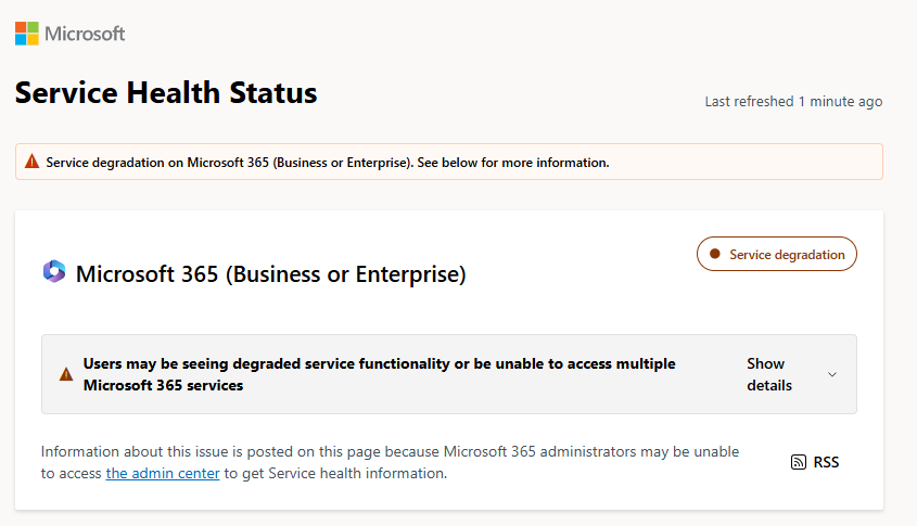 Microsoft 365 services and products operational now? Here's complete ...
