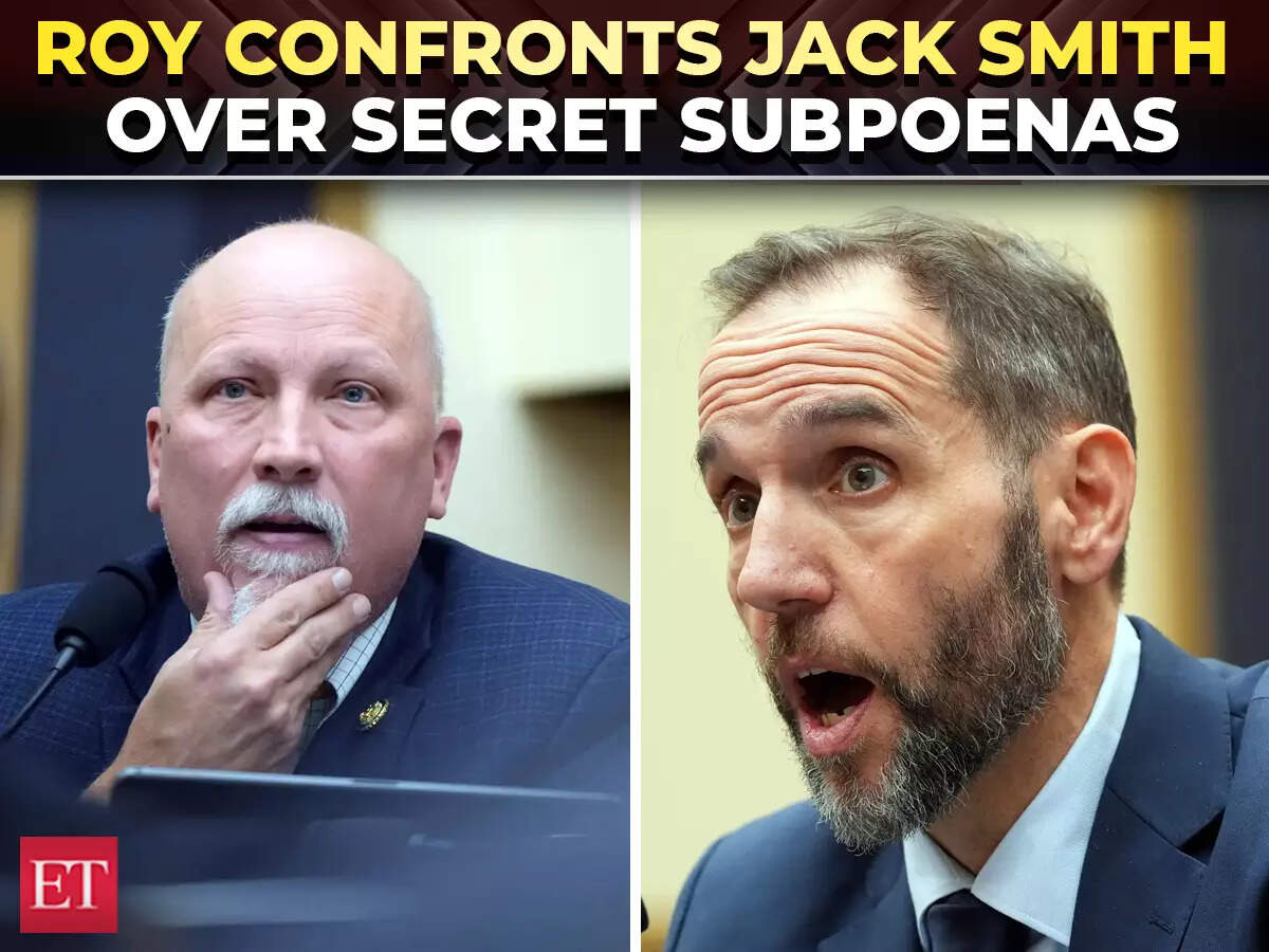 ‘Were you spying on me?’: Chip Roy torches Jack Smith over Arctic Frost ...