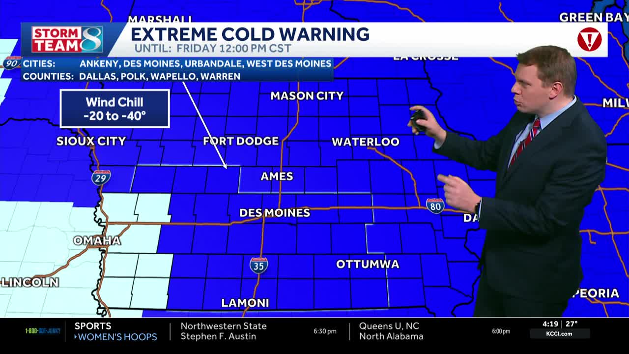 Iowa weather: No, your trees aren't going to 'explode' during extreme cold