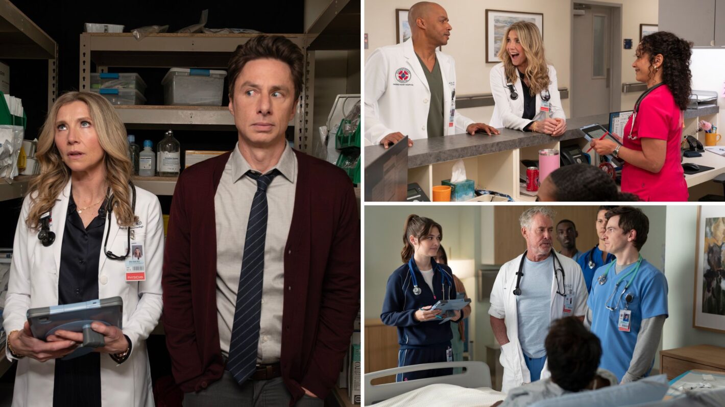 'Scrubs' revival reunites JD, Turk & more in first photos