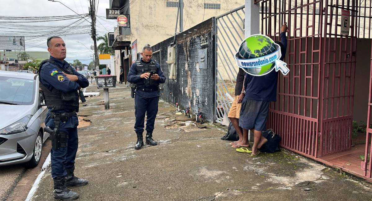 PM flagra dupla furtando fios elétricos de residência no centro de ...