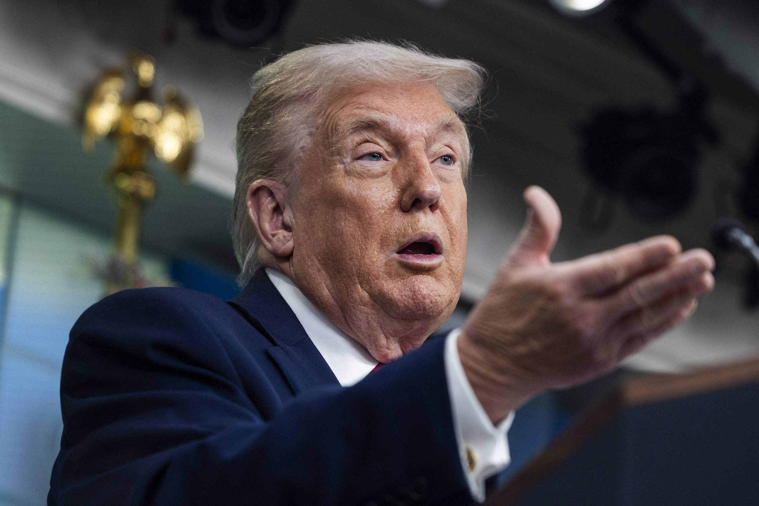 Trump issues ultimatum to deep blue state