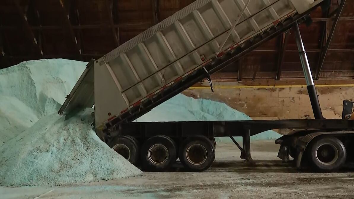 Road crews adjust operations amid statewide salt shortage