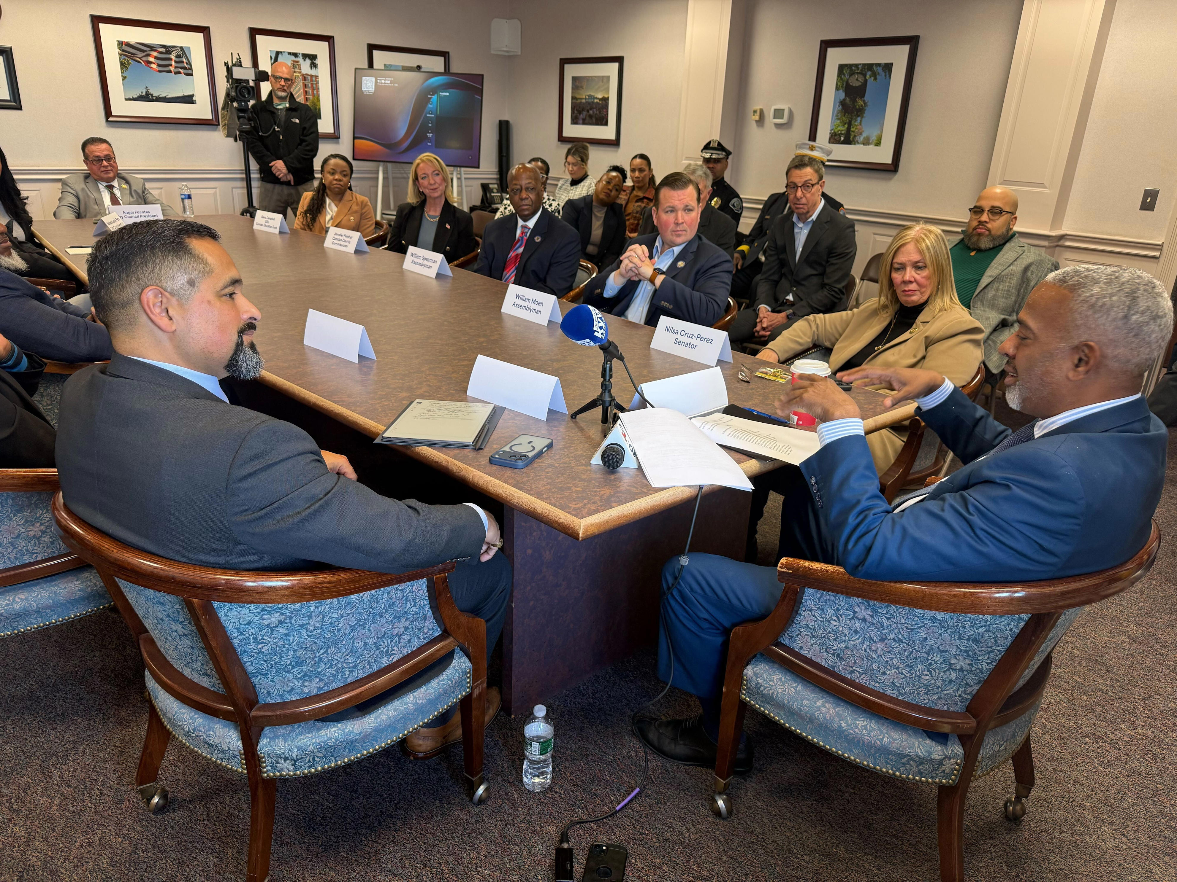 New Camden superintendent meets with city leaders for the first time to ...