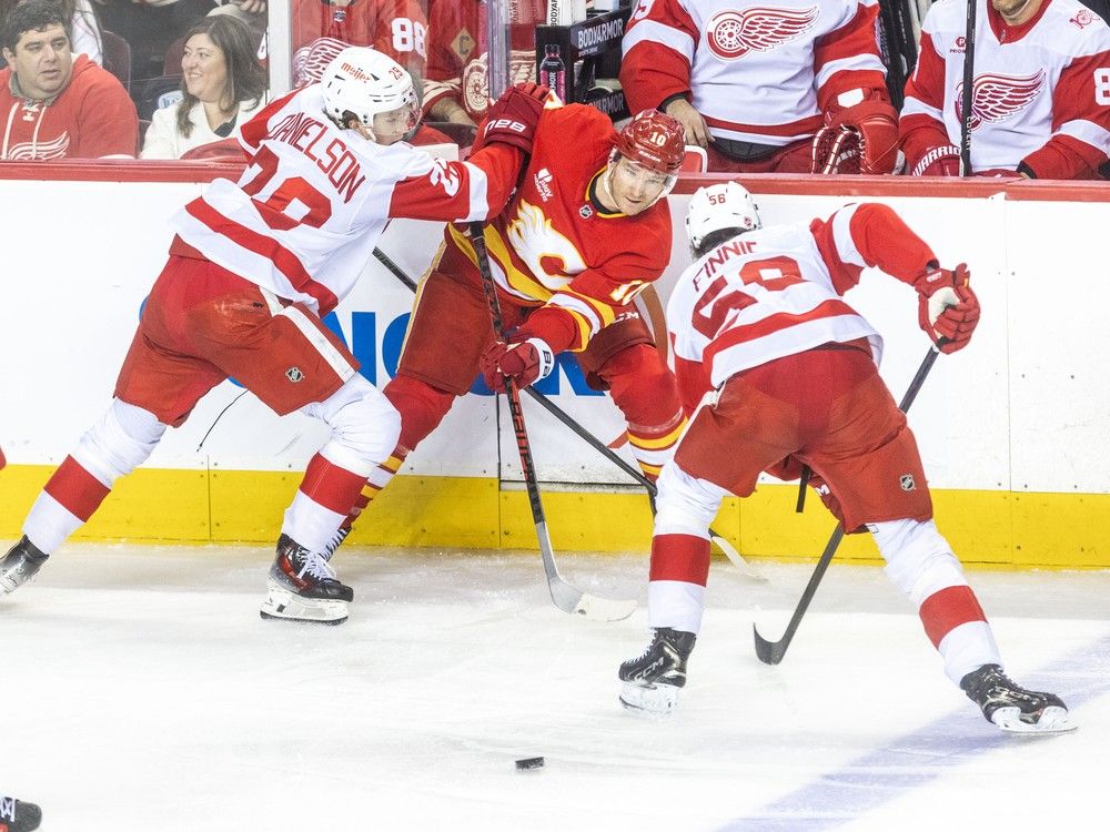 Struggling Huberdeau working to find a way back onto the scoresheet