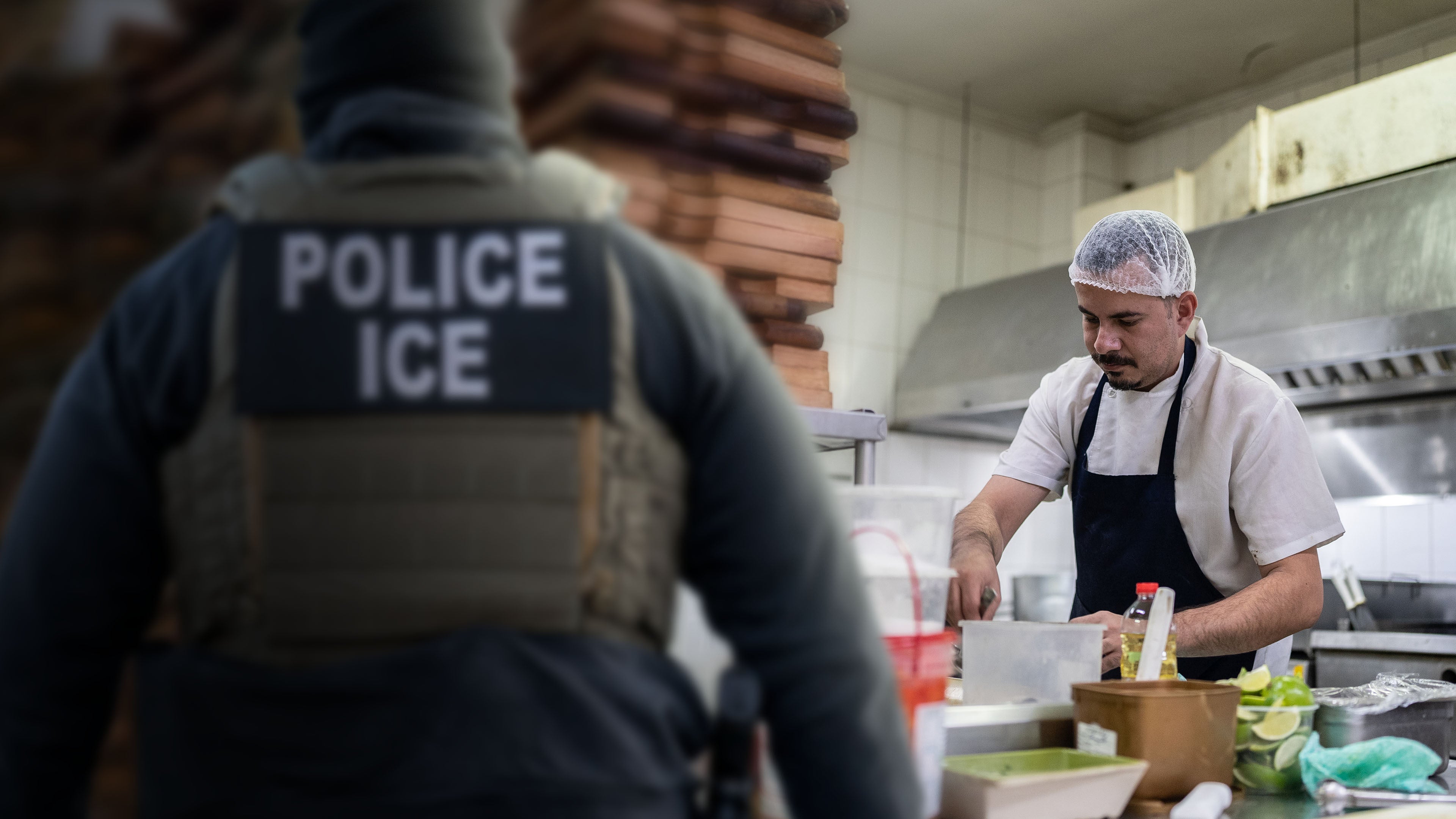 The audacity of going to a Mexican restaurant when you're an ICE officer