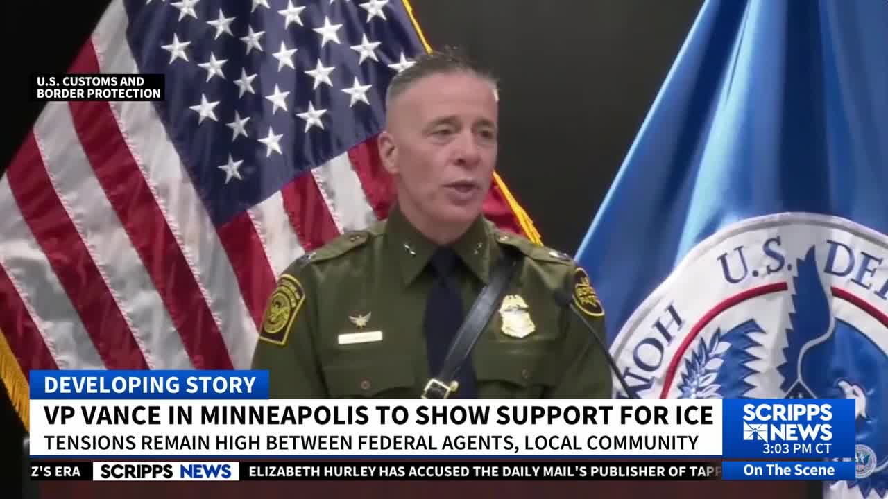 'We need some cooperation:' Vance visits ICE operations in Minnesota