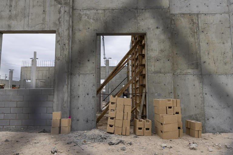 New affordable-housing complex being built in downtown Las Vegas