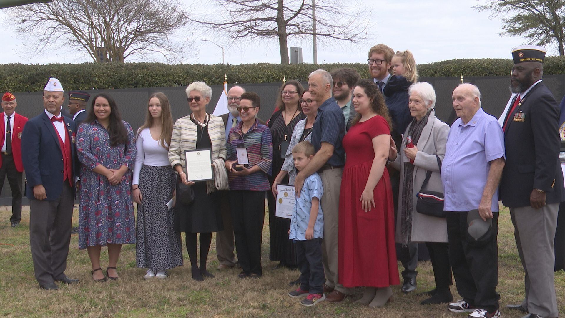 Montford Point Marine honored during Congressional Gold Medal ceremony