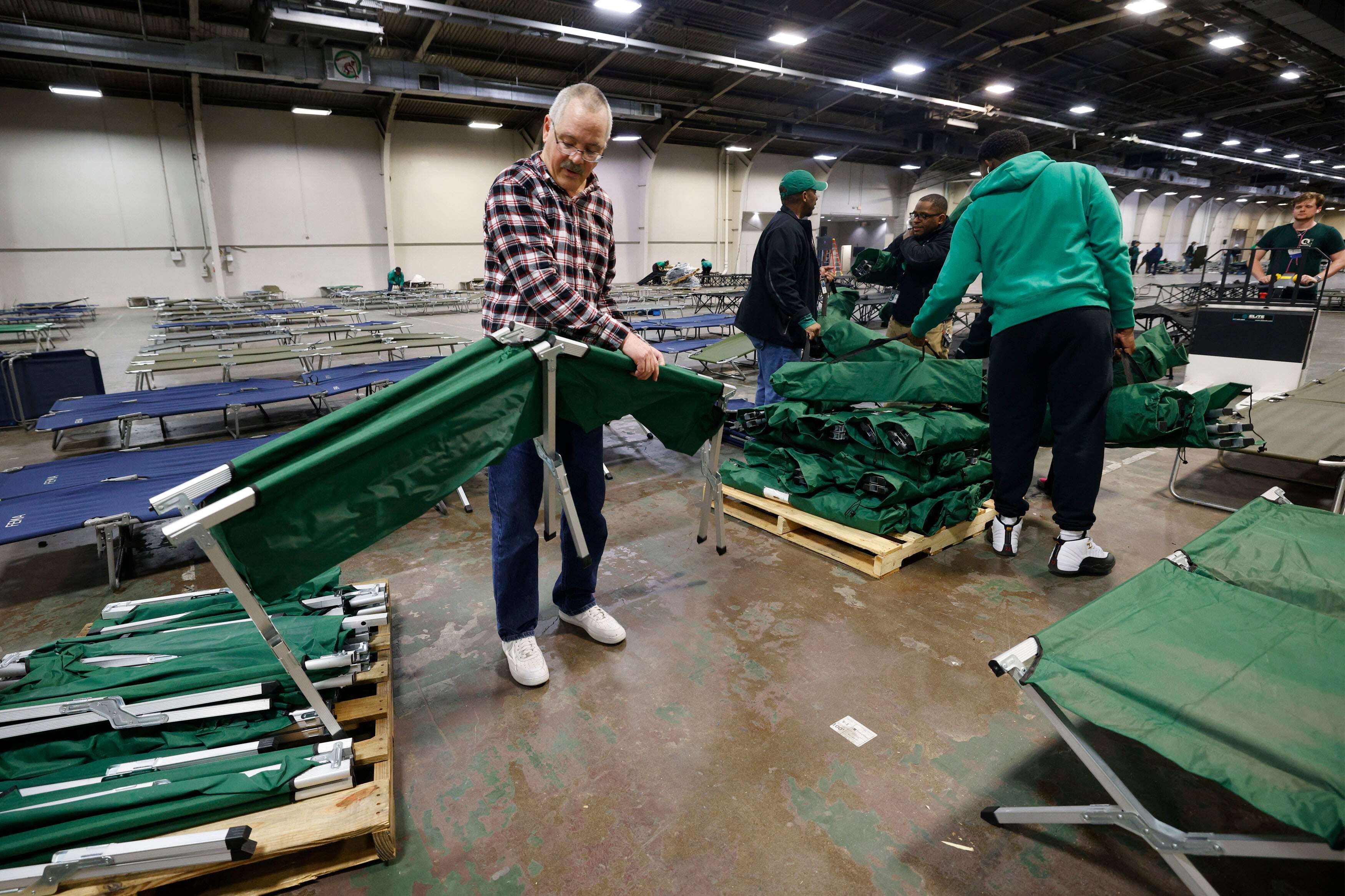 City of Dallas, nonprofits prepares Fair Park inclement weather shelter ...