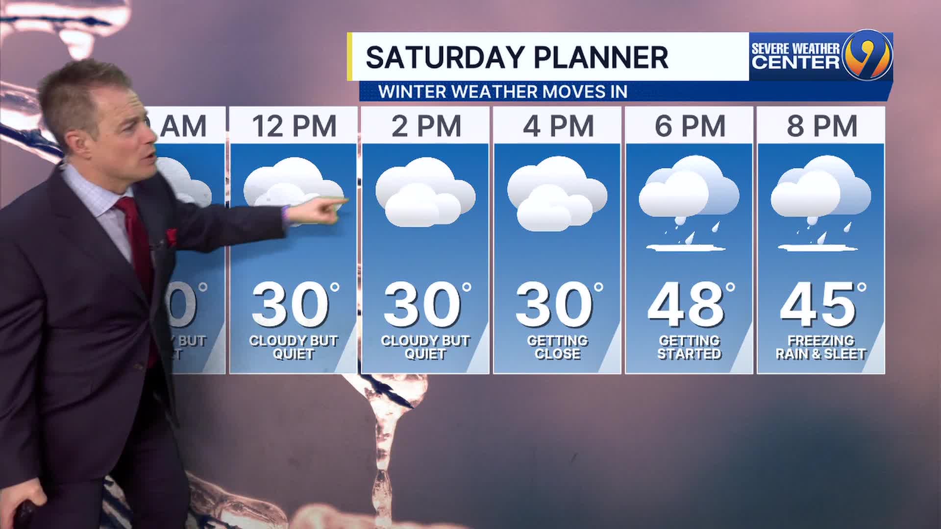Forecast: Ice, not snow, the main threat as long-lasting winter weather ...