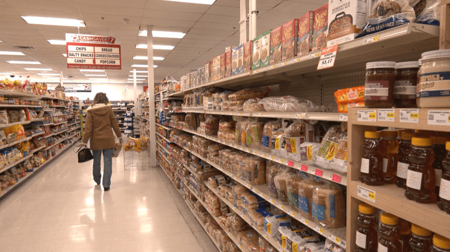 Grocery stores see surge in demand as winter weather approaches