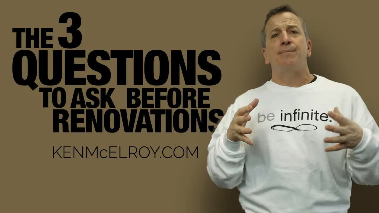 The 3 questions to ask before renovations