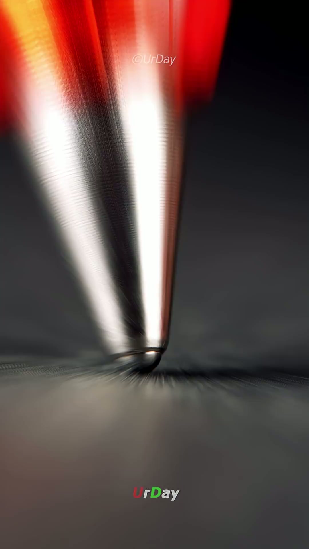 Erasable pen's ink changes to white