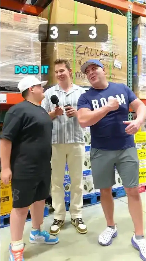 Costco trivia challenge: dad vs. son!