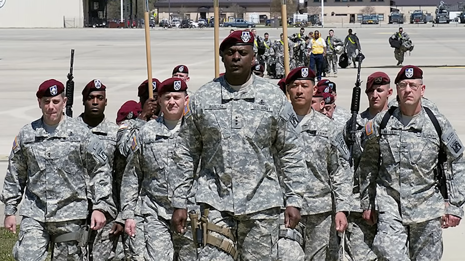 It's 10 times the size of Manhattan - inside the largest military base ...