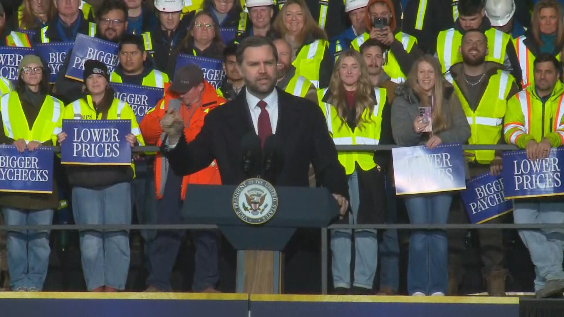 Watch: Vice President Vance touts 'American comeback' in Toledo speech