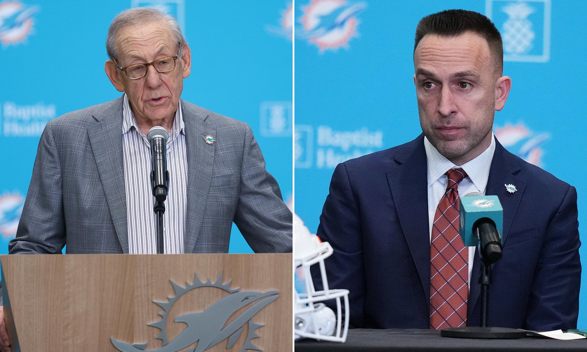 Billionaire Dolphins owner Stephen Ross, 85, appears to forget name of ...