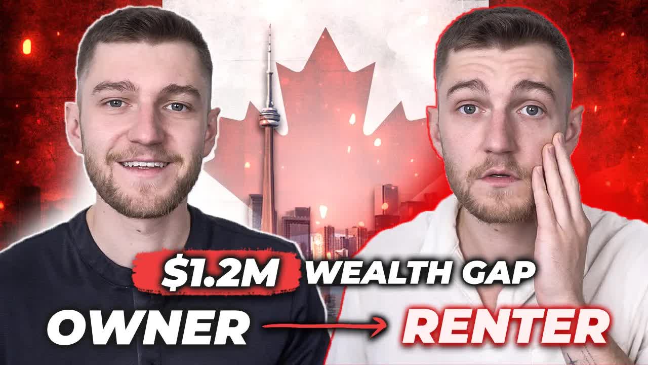 Canada's wealth gap: rich owners & broke renters