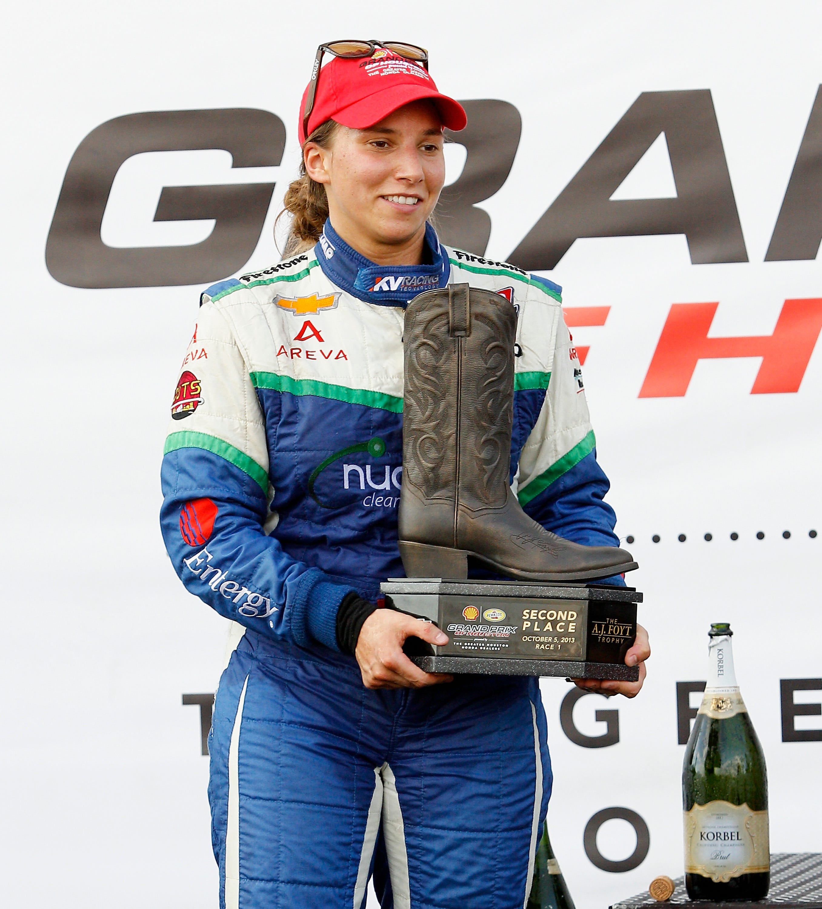 Best images of IndyCar and Italian bobsledder Simona de Silvestro